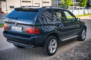Blue BMW X5 2004 in Riga, with an engine capacity of 3.00 L and mileage of 0 thousand km for 2990 €, photo 5 on AUTOMOTO.COM.LV