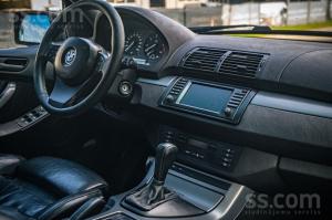 Blue BMW X5 2004 in Riga, with an engine capacity of 3.00 L and mileage of 0 thousand km for 2990 €, photo 8 on AUTOMOTO.COM.LV