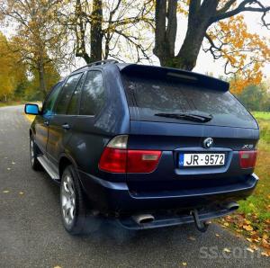 Zils BMW X5 2004 Rīga, ar dzinēja tilpumu 3.00 L un nobraukumu 368 tūkst. km par 5500 €, foto 3 vietnē AUTOMOTO.COM.LV