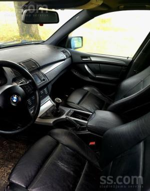 Zils BMW X5 2004 Rīga, ar dzinēja tilpumu 3.00 L un nobraukumu 368 tūkst. km par 5500 €, foto 6 vietnē AUTOMOTO.COM.LV