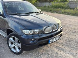 Синий БМВ Х5 2004 в Рига, объемом двигателя 3.00 л и пробегом 297 тыс. км за 5500 €, фото  на AUTOMOTO.COM.LV