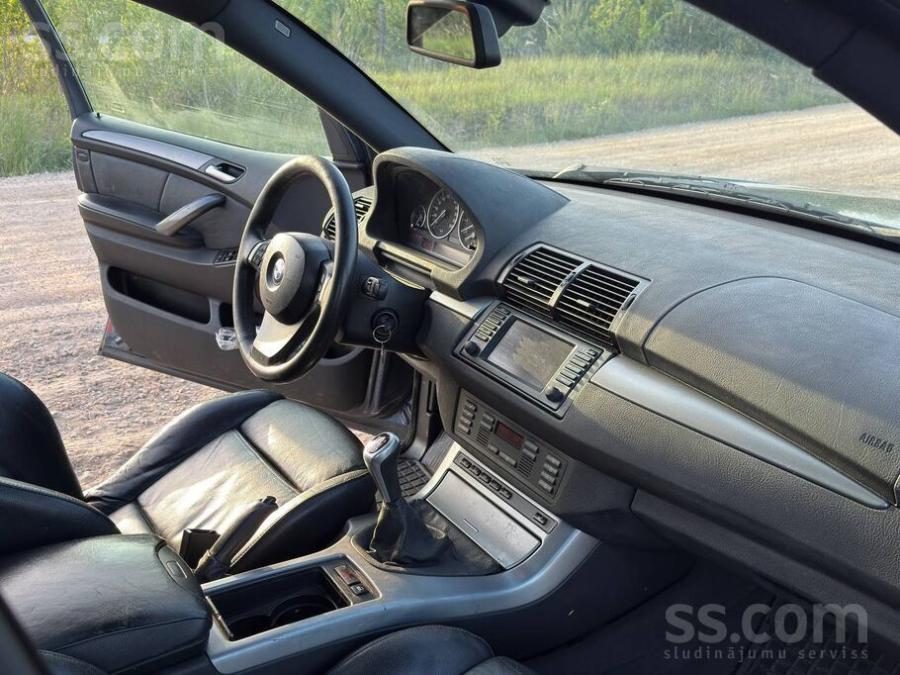 Zils BMW X5 2004 Rīga, ar dzinēja tilpumu 3.00 L un nobraukumu 297 tūkst. km par 5500 €, foto 9 vietnē AUTOMOTO.COM.LV