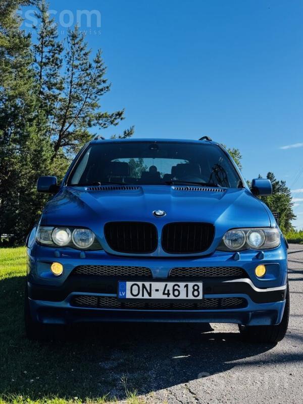 Zils BMW X5 2004 Rīga, ar dzinēja tilpumu 3.00 L un nobraukumu 338 tūkst. km par 6800 €, foto 5 vietnē AUTOMOTO.COM.LV