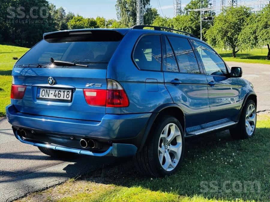 Синий БМВ Х5 2004 в Рига, объемом двигателя 3.00 л и пробегом 338 тыс. км за 6800 €, фото 9 на AUTOMOTO.COM.LV