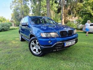 Blue BMW X5 2004 in Riga, with an engine capacity of 3.00 L and mileage of 413 thousand km for 2500 €, photo 3 on AUTOMOTO.COM.LV