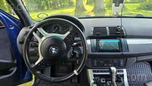 Blue BMW X5 2004 in Riga, with an engine capacity of 3.00 L and mileage of 413 thousand km for 2500 €, photo 7 on AUTOMOTO.COM.LV