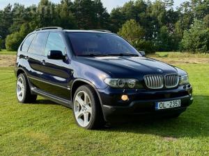 Zils BMW X5 2004 Rīga, ar dzinēja tilpumu 4.40 L un nobraukumu 220 tūkst. km par 8500 €, foto 4 vietnē AUTOMOTO.COM.LV