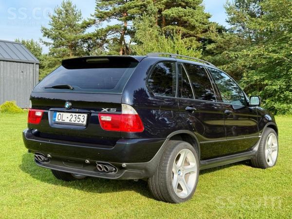 Zils BMW X5 2004 Rīga, ar dzinēja tilpumu 4.40 L un nobraukumu 220 tūkst. km par 8500 €, foto 5 vietnē AUTOMOTO.COM.LV