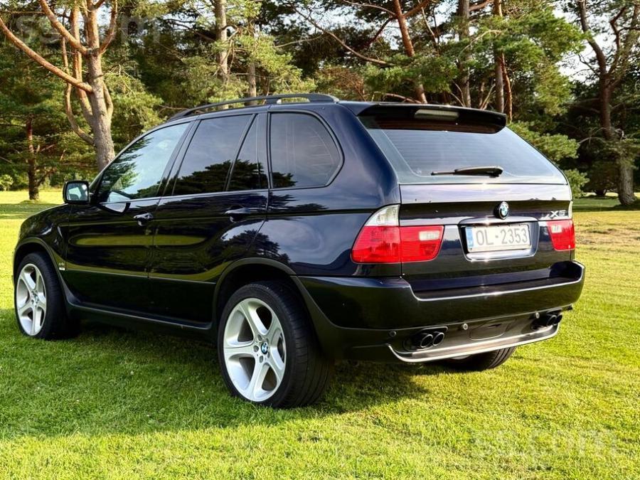 Zils BMW X5 2004 Rīga, ar dzinēja tilpumu 4.40 L un nobraukumu 220 tūkst. km par 8500 €, foto 7 vietnē AUTOMOTO.COM.LV