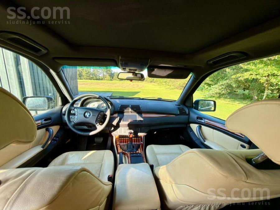 Zils BMW X5 2004 Rīga, ar dzinēja tilpumu 4.40 L un nobraukumu 220 tūkst. km par 8500 €, foto 9 vietnē AUTOMOTO.COM.LV