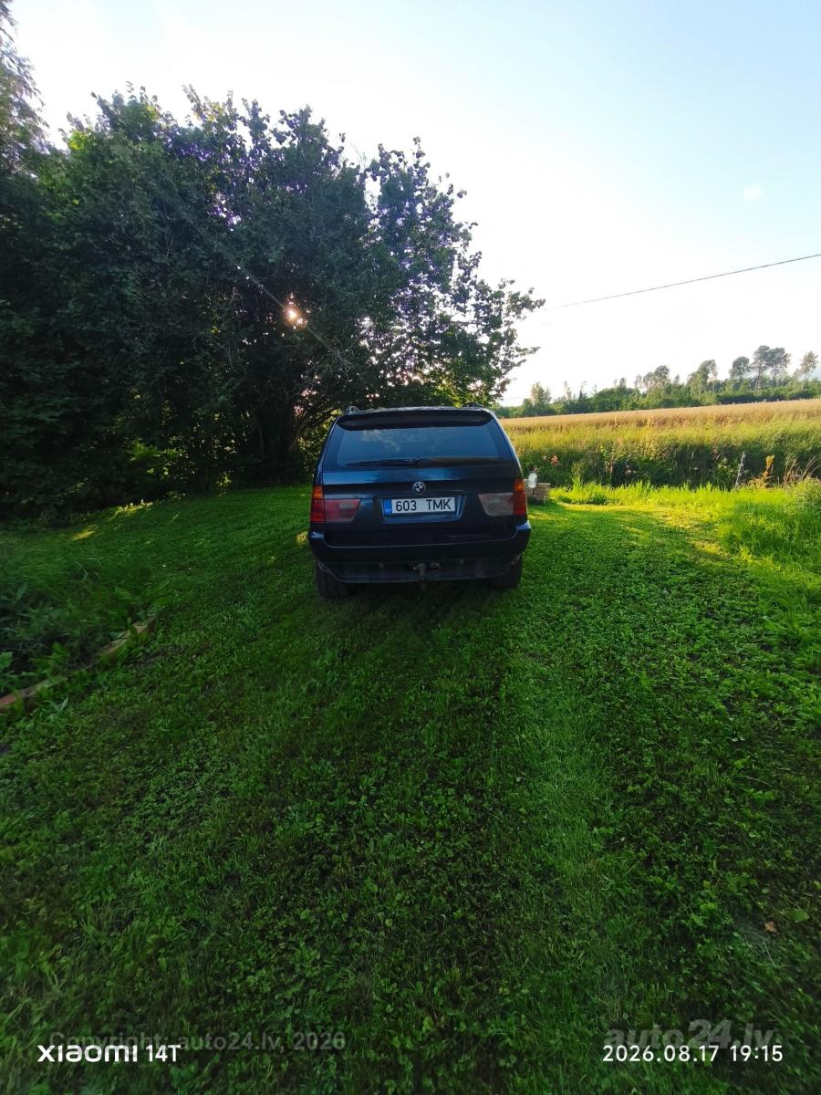 Blue BMW X5 2004 in Tallinn, with an engine capacity of 3.00 L and mileage of 428 thousand km for 3000 €, photo 4 on AUTOMOTO.COM.LV