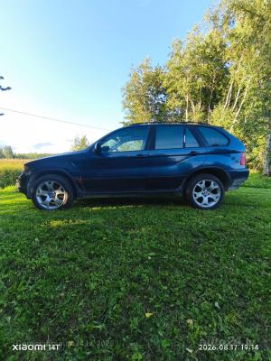 Blue BMW X5 2004 in Tallinn, with an engine capacity of 3.00 L and mileage of 428 thousand km for 3000 €, photo 6 on AUTOMOTO.COM.LV
