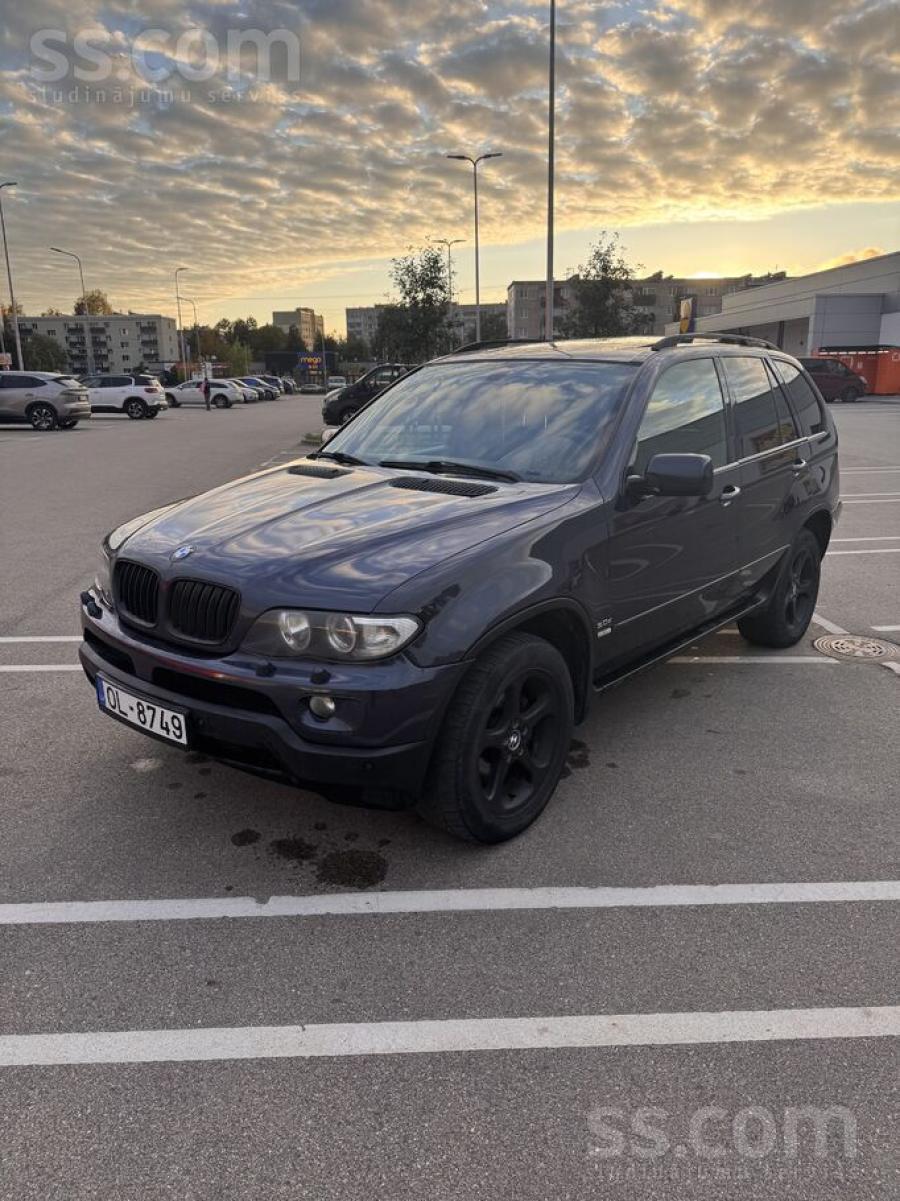 Blue BMW X5 2004 in Riga, with an engine capacity of 3.00 L and mileage of 389 thousand km for 3500 €, photo 3 on AUTOMOTO.COM.LV