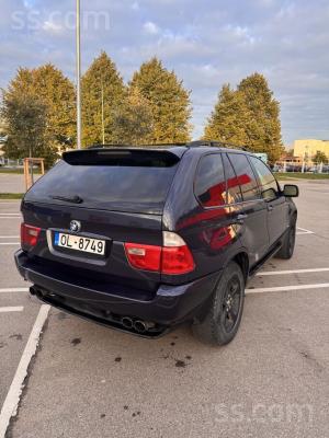 Blue BMW X5 2004 in Riga, with an engine capacity of 3.00 L and mileage of 389 thousand km for 3500 €, photo 5 on AUTOMOTO.COM.LV
