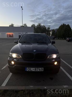 Blue BMW X5 2004 in Riga, with an engine capacity of 3.00 L and mileage of 389 thousand km for 3500 €, photo 8 on AUTOMOTO.COM.LV
