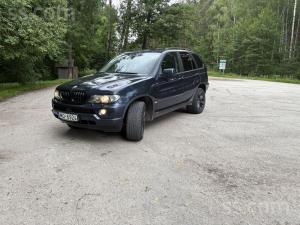 Zils BMW X5 2004 Saldus, ar dzinēja tilpumu 3.00 L un nobraukumu 360 tūkst. km par 4300 €, foto  vietnē AUTOMOTO.COM.LV