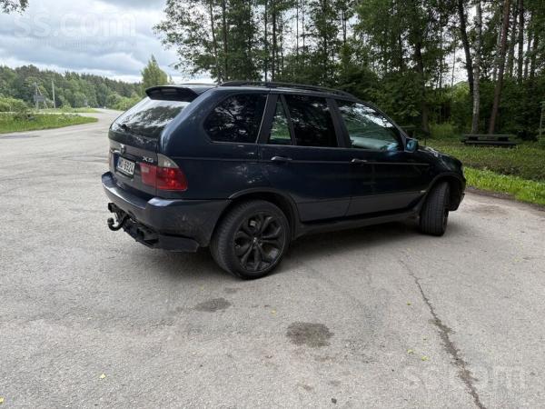 Zils BMW X5 2004 Saldus, ar dzinēja tilpumu 3.00 L un nobraukumu 360 tūkst. km par 4300 €, foto 6 vietnē AUTOMOTO.COM.LV