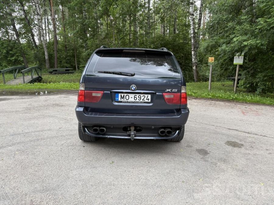 Zils BMW X5 2004 Saldus, ar dzinēja tilpumu 3.00 L un nobraukumu 360 tūkst. km par 4300 €, foto 7 vietnē AUTOMOTO.COM.LV