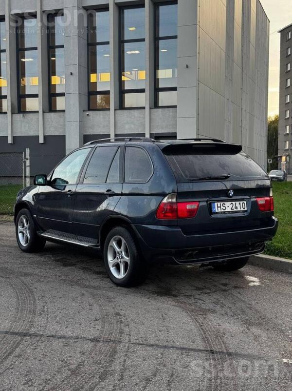 BMW X5 2004 Daugavpils vietnē Zils BMW X5 2004 Daugavpils, ar dzinēja tilpumu 4.40 L un nobraukumu 265 tūkst. km par 4400 €, foto 4 vietnē AUTOMOTO.COM.LV
