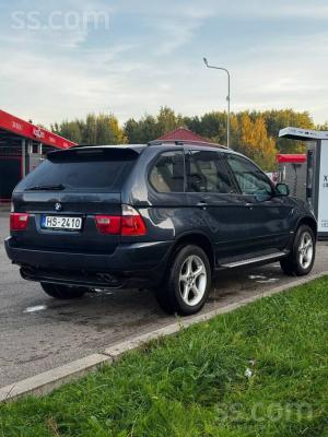 Синий БМВ Х5 2004 в Даугавпилс, объемом двигателя 4.40 л и пробегом 265 тыс. км за 4400 €, фото 5 на AUTOMOTO.COM.LV