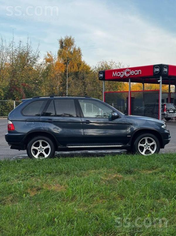 BMW X5 2004 Daugavpils vietnē Zils BMW X5 2004 Daugavpils, ar dzinēja tilpumu 4.40 L un nobraukumu 265 tūkst. km par 4400 €, foto 6 vietnē AUTOMOTO.COM.LV