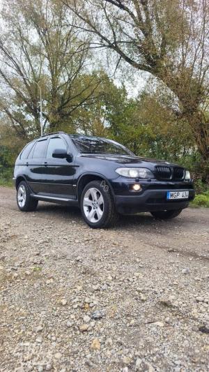Blue BMW X5 2004 in Alytus, with an engine capacity of 3.00 L and mileage of 334 thousand km for 4100 €, photo 3 on AUTOMOTO.COM.LV