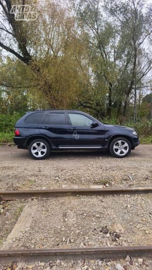 Blue BMW X5 2004 in Alytus, with an engine capacity of 3.00 L and mileage of 334 thousand km for 4100 €, photo 5 on AUTOMOTO.COM.LV