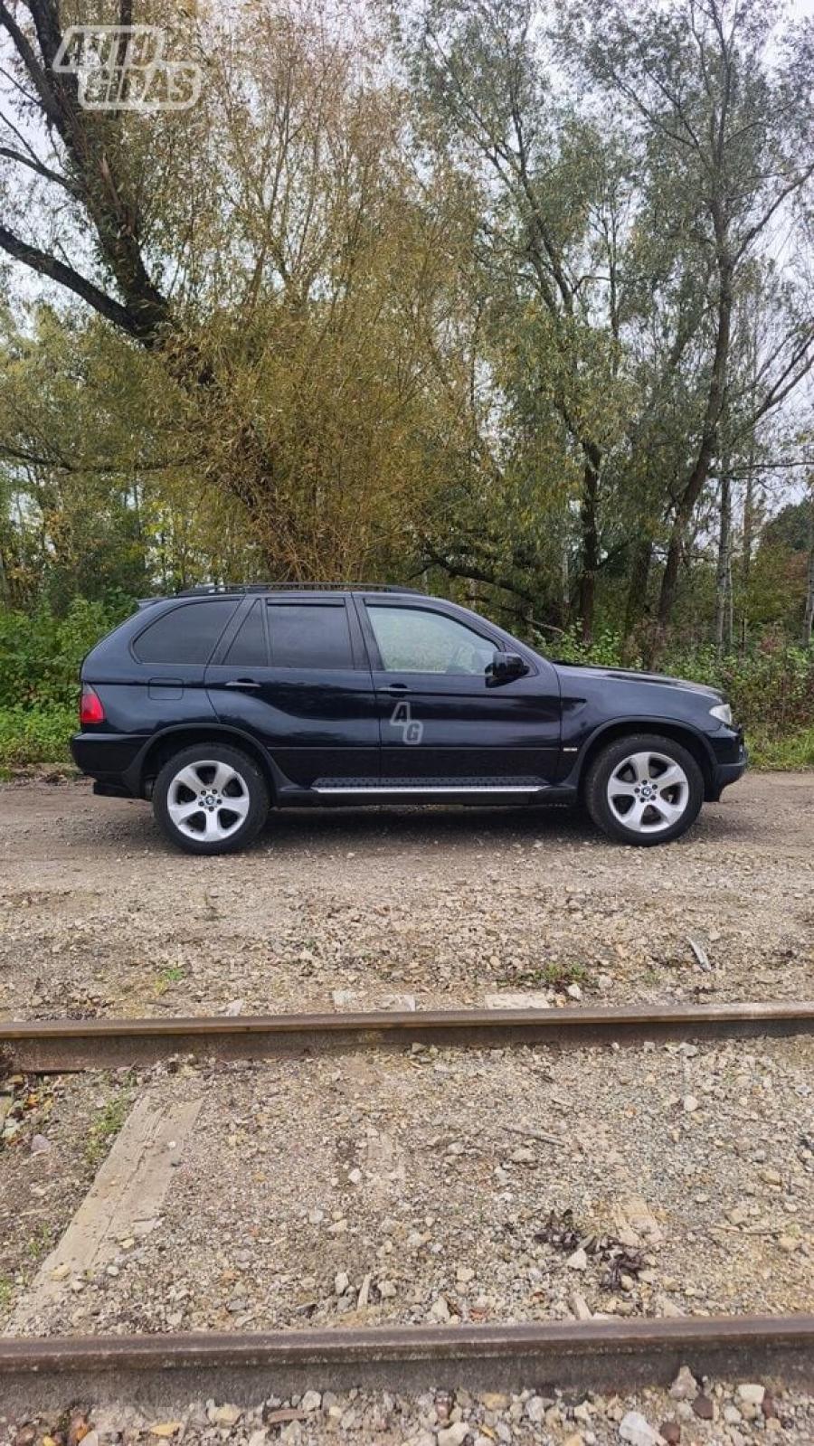 Blue BMW X5 2004 in Alytus, with an engine capacity of 3.00 L and mileage of 334 thousand km for 4100 €, photo 5 on AUTOMOTO.COM.LV