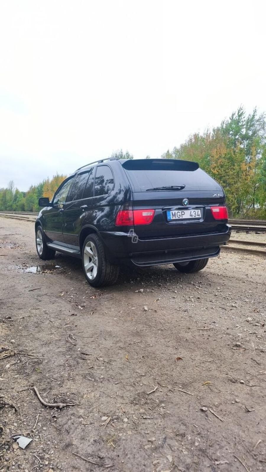 Blue BMW X5 2004 in Alytus, with an engine capacity of 3.00 L and mileage of 334 thousand km for 4100 €, photo 6 on AUTOMOTO.COM.LV