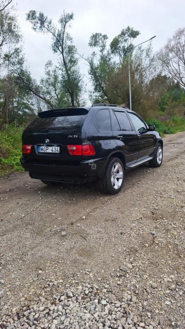Blue BMW X5 2004 in Alytus, with an engine capacity of 3.00 L and mileage of 334 thousand km for 4100 €, photo 7 on AUTOMOTO.COM.LV