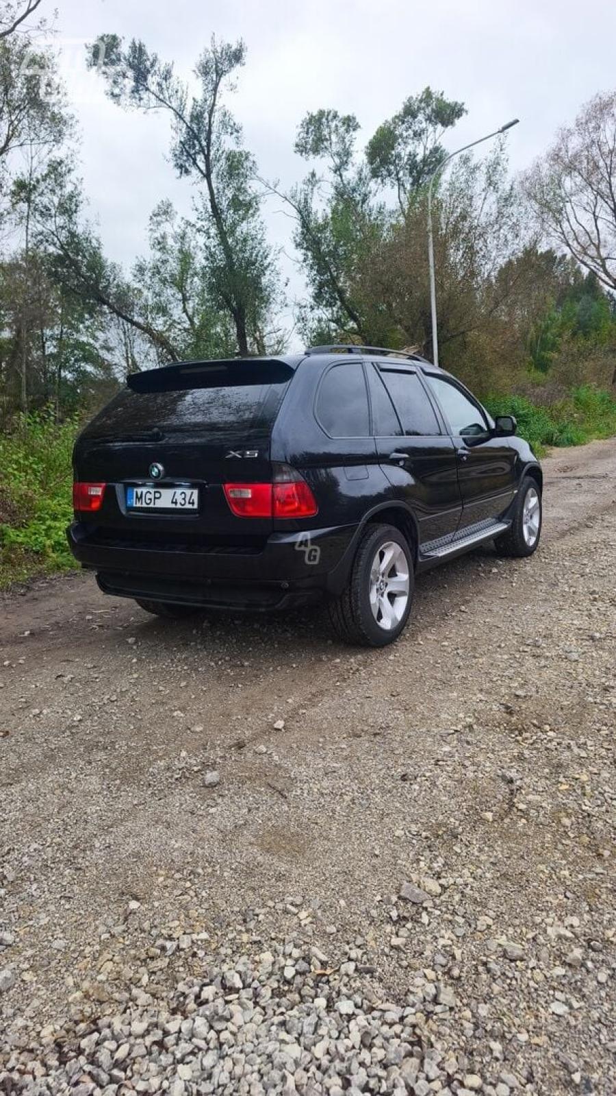 Blue BMW X5 2004 in Alytus, with an engine capacity of 3.00 L and mileage of 334 thousand km for 4100 €, photo 7 on AUTOMOTO.COM.LV