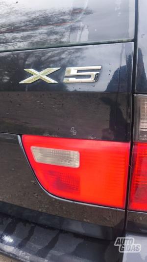 Blue BMW X5 2004 in Alytus, with an engine capacity of 3.00 L and mileage of 334 thousand km for 4100 €, photo 8 on AUTOMOTO.COM.LV