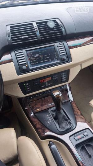 Blue BMW X5 2004 in Alytus, with an engine capacity of 3.00 L and mileage of 334 thousand km for 4100 €, photo 12 on AUTOMOTO.COM.LV