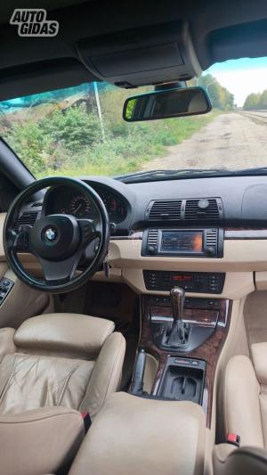 Blue BMW X5 2004 in Alytus, with an engine capacity of 3.00 L and mileage of 334 thousand km for 4100 €, photo 14 on AUTOMOTO.COM.LV