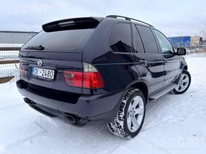Blue BMW X5 2005 in Riga, with an engine capacity of 3.00 L and mileage of 363 thousand km for 5995 €, photo 4 on AUTOMOTO.COM.LV