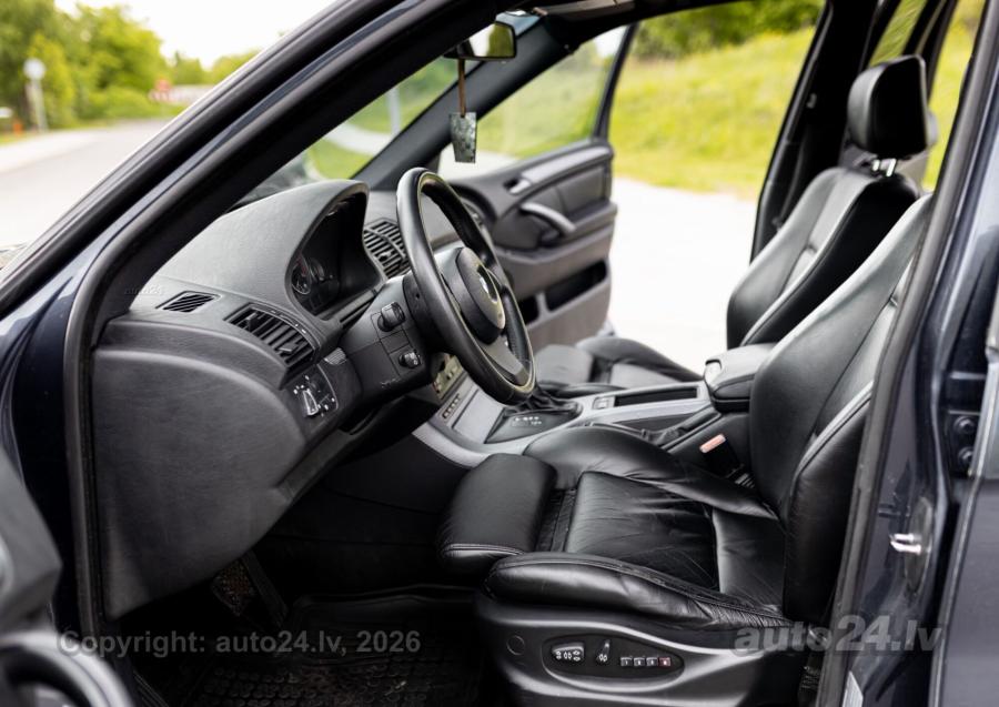 Blue BMW X5 2005 in Tallinn, with an engine capacity of 3.00 L and mileage of 0 thousand km for 7998 €, photo 14 on AUTOMOTO.COM.LV