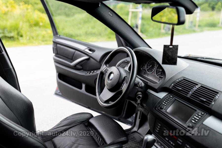 Blue BMW X5 2005 in Tallinn, with an engine capacity of 3.00 L and mileage of 0 thousand km for 7998 €, photo 19 on AUTOMOTO.COM.LV