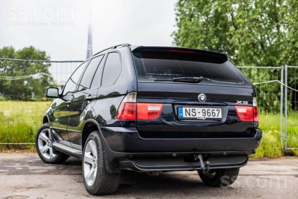 Синий БМВ Х5 2005 в Рига, объемом двигателя 3.00 л и пробегом 308 тыс. км за 6290 €, фото 6 на AUTOMOTO.COM.LV
