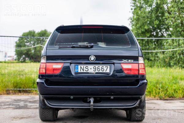 Синий БМВ Х5 2005 в Рига, объемом двигателя 3.00 л и пробегом 308 тыс. км за 6290 €, фото 8 на AUTOMOTO.COM.LV