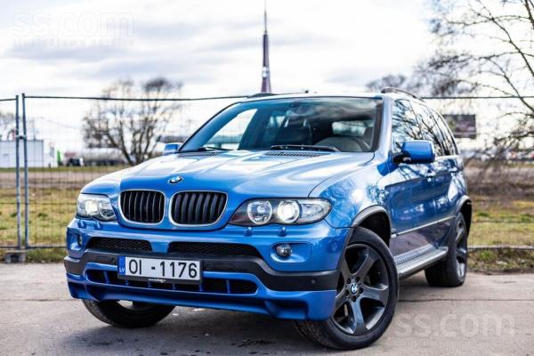 Zils BMW X5 2005 Rīga, ar dzinēja tilpumu 3.00 L un nobraukumu 259 tūkst. km par 8990 €, foto 1 vietnē AUTOMOTO.COM.LV