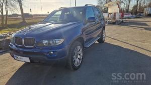 Blue BMW X5 2005 in Ogre, with an engine capacity of 3.00 L and mileage of 290 thousand km for 6300 €, photo  on AUTOMOTO.COM.LV