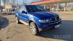 Zils BMW X5 2005 Ogre, ar dzinēja tilpumu 3.00 L un nobraukumu 290 tūkst. km par 6300 €, foto 3 vietnē AUTOMOTO.COM.LV