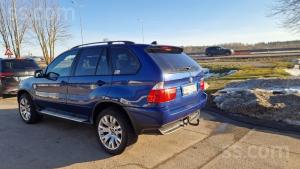 Zils BMW X5 2005 Ogre, ar dzinēja tilpumu 3.00 L un nobraukumu 290 tūkst. km par 6300 €, foto 4 vietnē AUTOMOTO.COM.LV