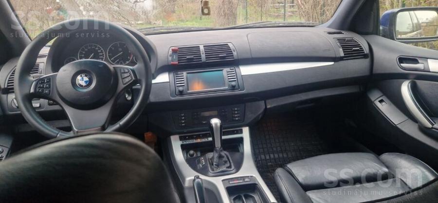 Zils BMW X5 2005 Ogre, ar dzinēja tilpumu 3.00 L un nobraukumu 290 tūkst. km par 6300 €, foto 7 vietnē AUTOMOTO.COM.LV