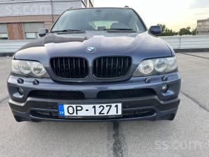 Blue BMW X5 2005 in Riga, with an engine capacity of 3.00 L and mileage of 406 thousand km for 5000 €, photo 4 on AUTOMOTO.COM.LV