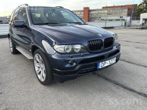 Blue BMW X5 2005 in Riga, with an engine capacity of 3.00 L and mileage of 406 thousand km for 5000 €, photo 5 on AUTOMOTO.COM.LV