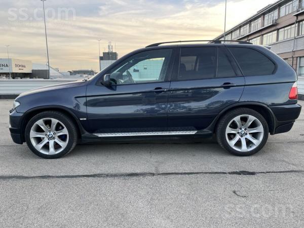 Blue BMW X5 2005 in Riga, with an engine capacity of 3.00 L and mileage of 406 thousand km for 5000 €, photo 5 on AUTOMOTO.COM.LV