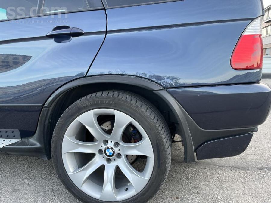 Blue BMW X5 2005 in Riga, with an engine capacity of 3.00 L and mileage of 406 thousand km for 5000 €, photo 8 on AUTOMOTO.COM.LV
