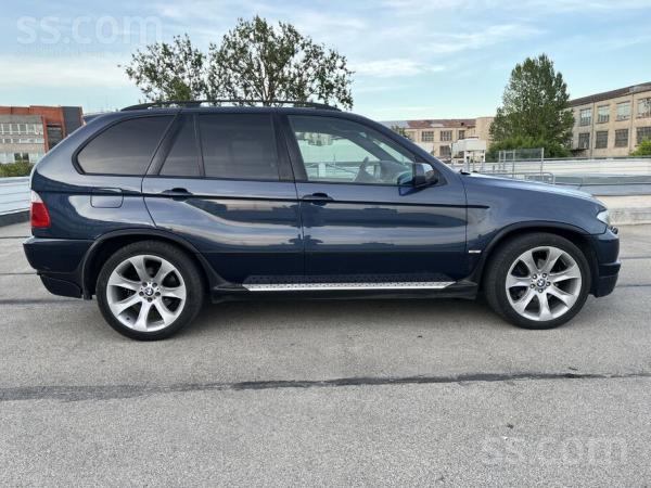 Blue BMW X5 2005 in Riga, with an engine capacity of 3.00 L and mileage of 406 thousand km for 5000 €, photo 10 on AUTOMOTO.COM.LV