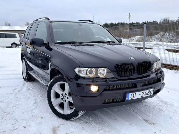 Синий БМВ Х5 2005 в Рига, объемом двигателя 3.00 л и пробегом 363 тыс. км за 5995 €, фото 1 на AUTOMOTO.COM.LV